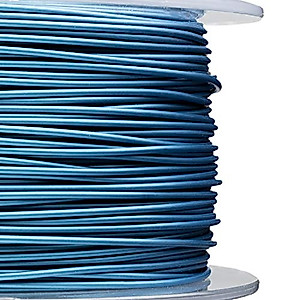 HATCHBOX Paint-Free ABS 3D Printer Filament, Dimensional Accuracy +/- 0.03 mm, 1 kg Spool, 1.75 mm, Blue
