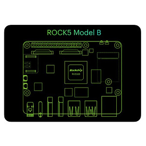 YICUGCOM Rock 5B Development Board SBC KIT ROCK5 ROCKPI RK3588 chip high-Performance 8-core 4G RAM+16G EMMC Single Board Computer