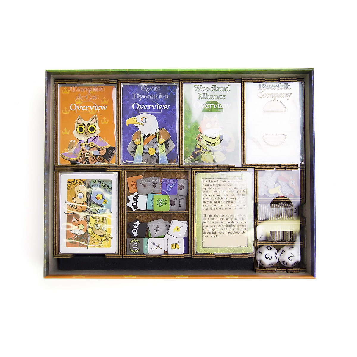 Gaming Trunk Organizer for Root. Root Woodland Organizer