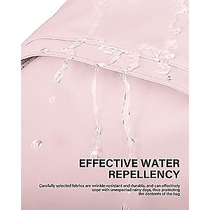 kibachev Pink Casual Daypack Backpack Simple Backpack College Backpack for Women Carry On Backpack