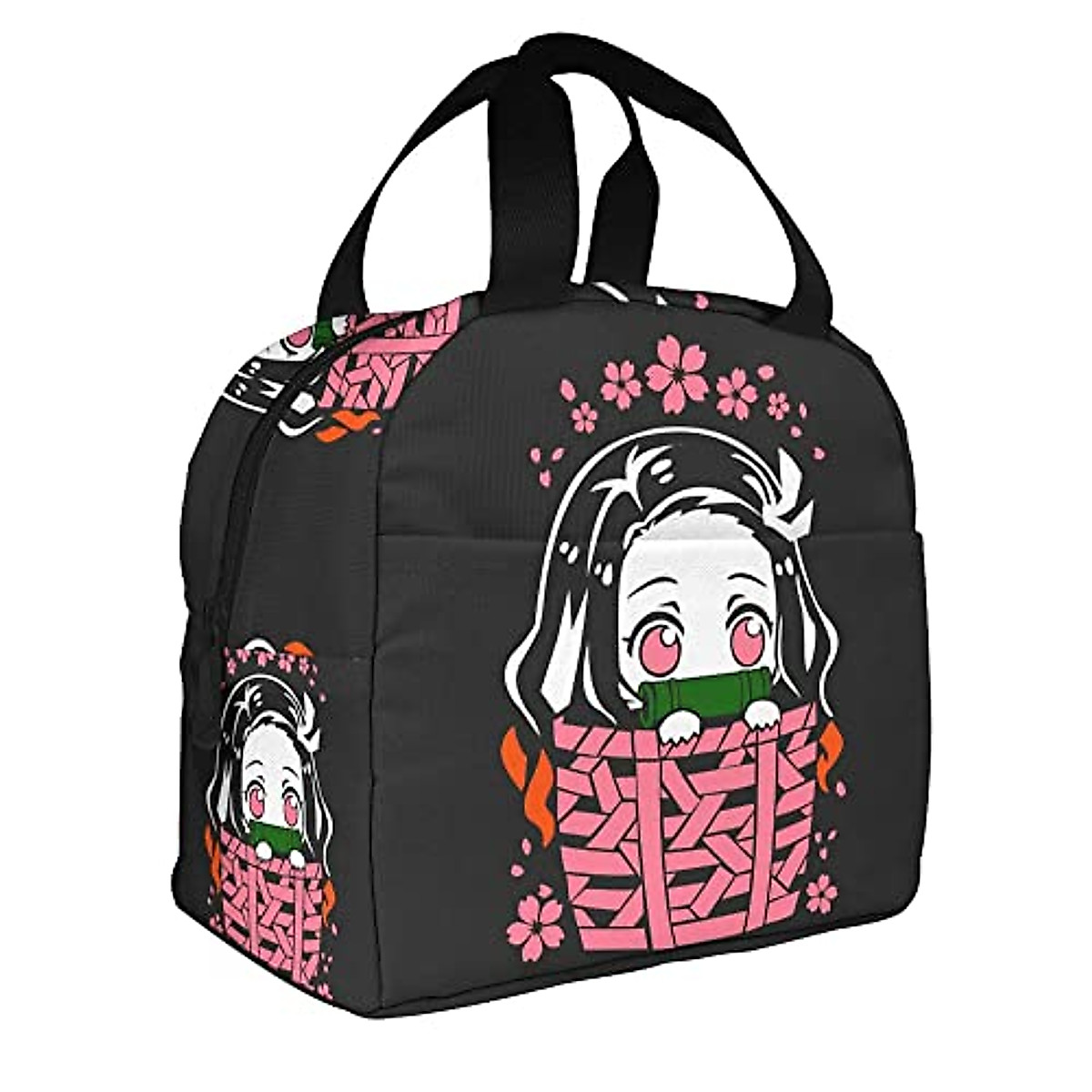 Jeinju Lunch Bag Tote Meal Bag Reusable Insulated Portable Anime Lunch Box For Women Mens Boy Girl Work School Picnic