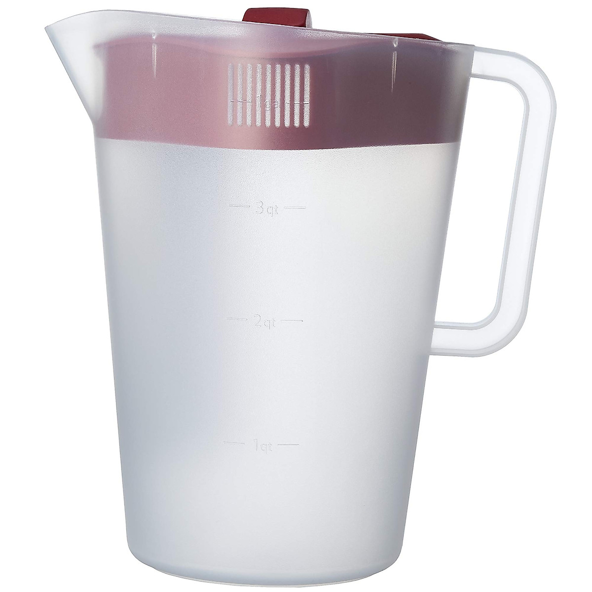 GoodCook 1 Gallon Pitcher with 4 Way Lid, Made Without BPA