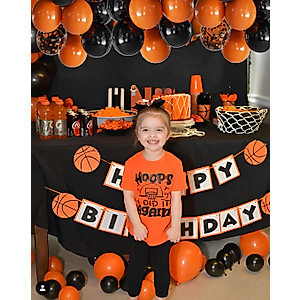 Halloween Balloons Black and Orange Balloons, 50Pcs Orange and Black Halloween Latex Balloons12 Inch Black Orange Confetti Balloons for Halloween, Birthday, Graduation, Black Orange Party Decorations