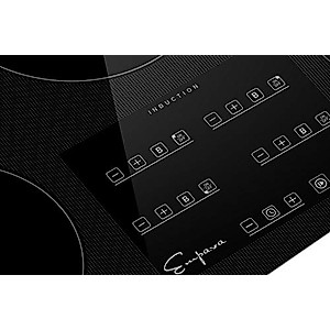 Empava 30” Induction Cooktop Electric Stove Black Vitro Ceramic Smooth Surface Glass EMPV-IDC30