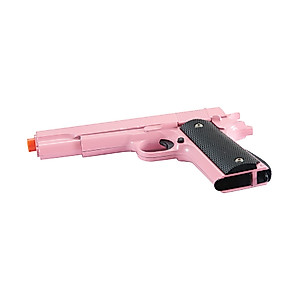 1911 Style 330 FPS Pink Metal Realistic Spring Airsoft Pistol
