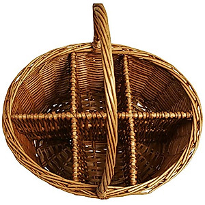 Wald Imports Brown Willow Wine/Beverage Storage Basket