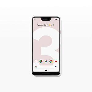 Google Pixel 3 Unlocked GSM/CDMA - US Warranty (Direct from Google) (Not Pink, 128GB) (Renewed)