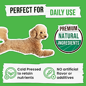 Dog Multivitamin Chewable Supplement - Dog Vitamins + Glucosamine, Omega, Probiotics - Hip & Joint Support, Skin & Coat, Gut Health - Adult & Senior Dog Treats
