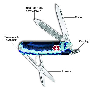 Victorinox Classic SD 7 Function Geode Pocket Knife
