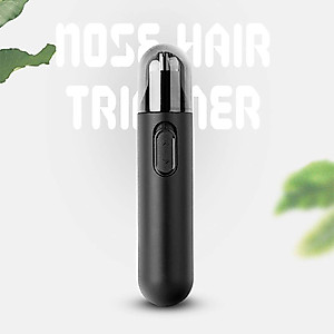 Dr.Pedi Nose Hair Trimmer for Men and Women, Clipper and Ear Hair Trimmer with Water Resistant Nose Trimmer for Mens Nose Hair Trimmer, Black (01-0040)