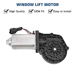 Power Window Lift Motor Left Replacement for 1997-2002 Ford Expedition 1997-2004 Ford F-150 1997-1999 Ford F-250 1998-2002 Lincoln Navigator Replace# XL3Z1523395AA, XL1Z7823395BA 742-272