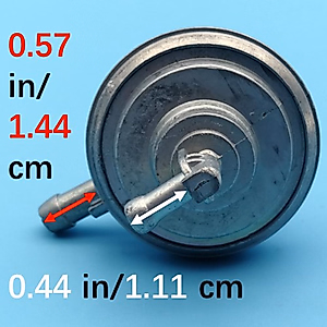 Tuzliufi Fuel Cock Petcock Valve Tank Switch for Vespa Piaggio Aprilia 674594 575320 57306R 575321 259733 259357 295311 295534 298232 SR50 Fly LX Typhoon 50 125 150 200 ET2 ET4 LX50 LX150 S50 Z354