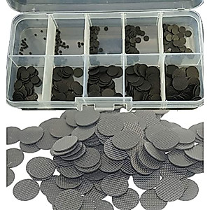 (Pack of 100) 1.5mm~10mm，Replacement Repair Rubber Conductive Button Pad Keypads Kit，Buttons Repair Replacement Part, for IR Remote Control, Xbox Playstation PS4 Switch Pro Game Controller