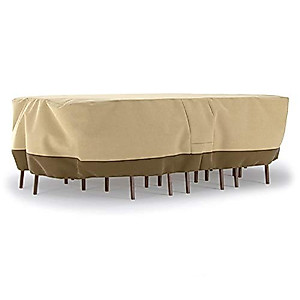 Dura Covers LRFP5523 Patio Furniture Cover, Tan