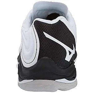 Mizuno Wave Lightning Z6 Womens Volleyball Shoe, White/Black, 10.5