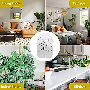 ULTRABOT Indoor Plug-in Fly Trap Refill Pack of Glue Cards for MK13A Indoor Flying Insect Trap, Replacement Sticky Pads for Insect Catcher (12 Refills - No Device)