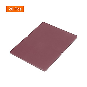 MECCANIXITY 20Pack Table Place Cards, Printable Place Name Cards for Table Setting Wedding Dinner Parties Events Reserved Seating, Burgundy