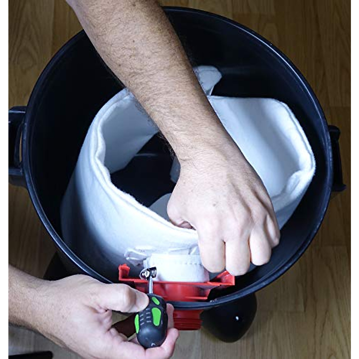 Medium Reusable Filter Bag for Wet/Dry Vacuums