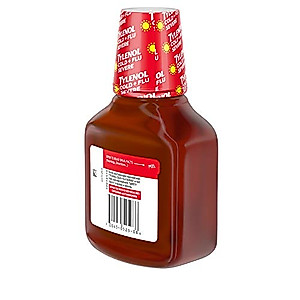 Tylenol Cold + Flu Severe Flu Medicine, Liquid Daytime Cold and Flu Relief, Honey Lemon, 8 fl. oz