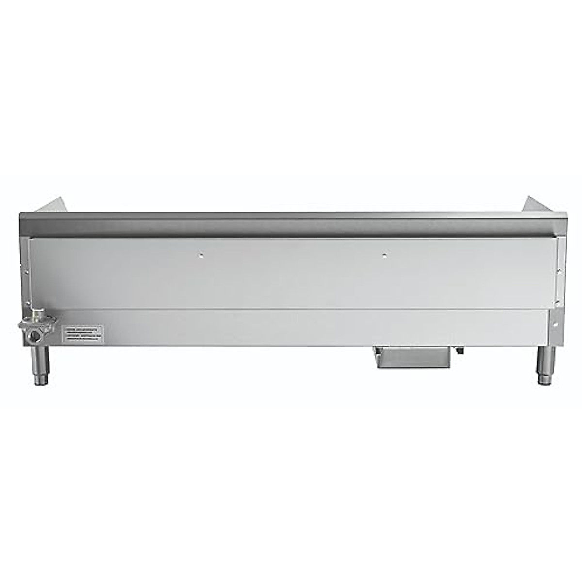 Kratos 29Y-006 48" Wide Commercial Gas Countertop Griddle with Manual Controls, 4 Burners, 120,000 BTU