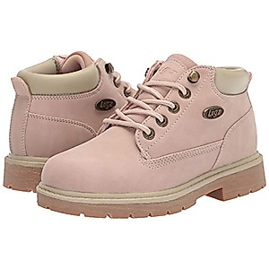 Lugz Women's Drifter LX Classic Memory Foam Chukka Fashion Boot, Soft Pink/Cream/Gum, 7