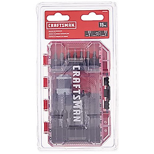 CRAFTSMAN Drill Bit Set, 15 Pieces (CMAF1215)