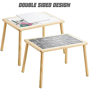 Beright Sensory Table, Indoor Childrens Table Play Sand Table for Toddlers, for Kid's Birthday, Christmas and Thanksgiving, not with Storage Bins, Pantend Pending