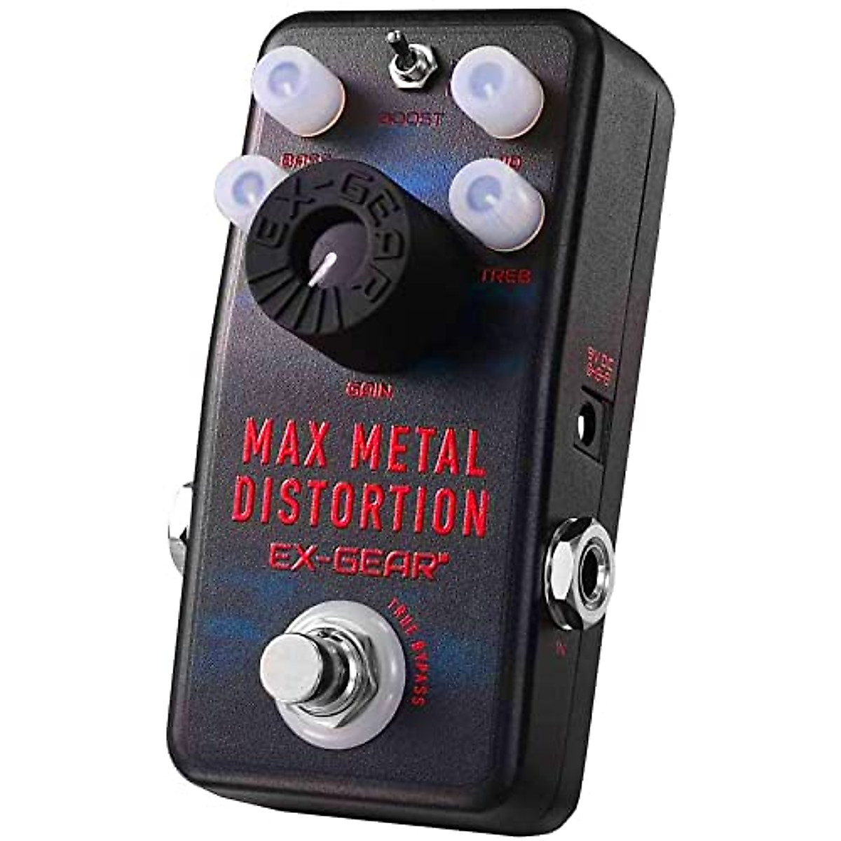 Max Metal High Gain Distortion Pedal with Full Range EQ for Metal & Thrash Guitar