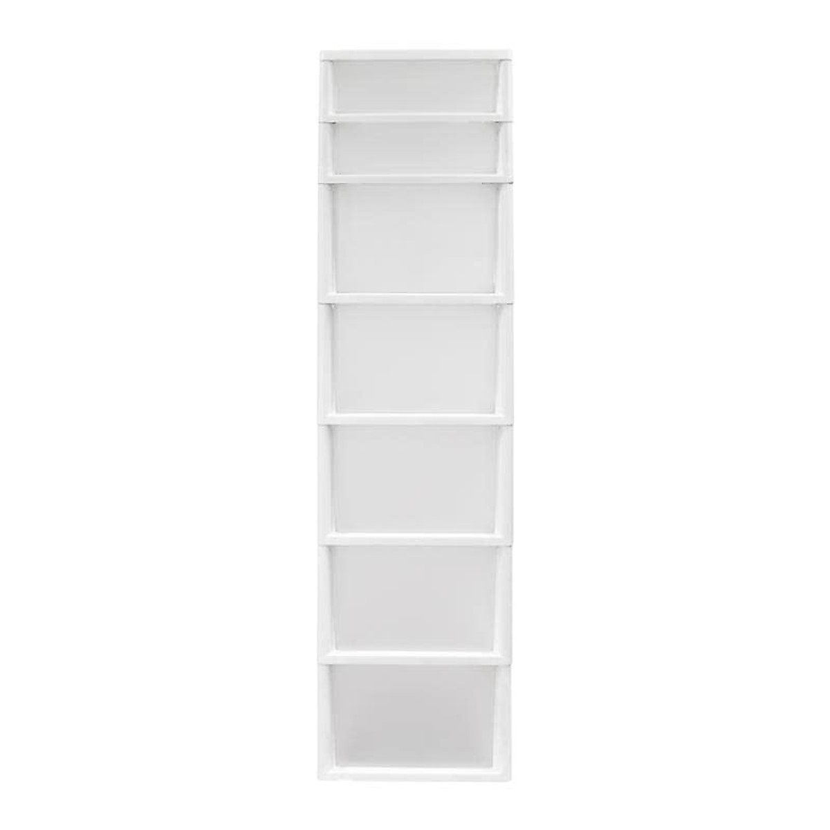 MQ Eclypse 7-Drawer Plastic Storage Unit in White