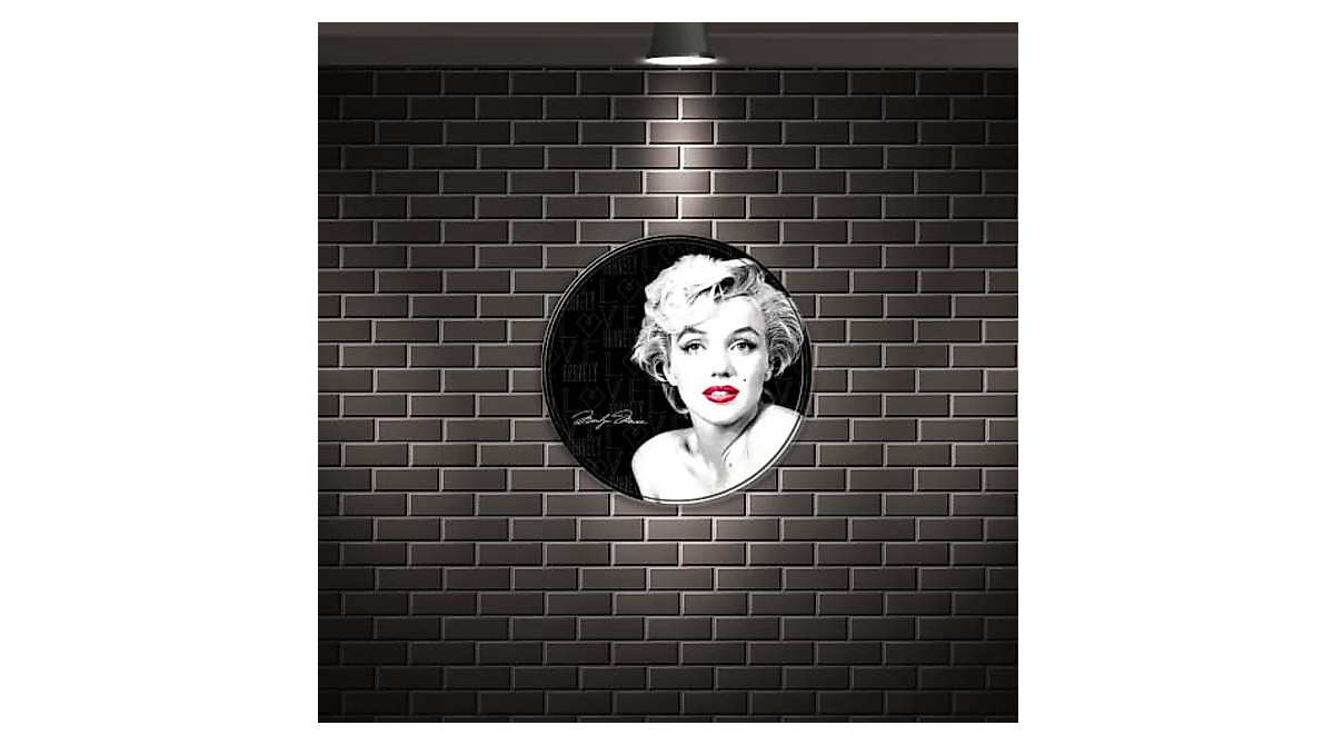 Marilyn Monroe Vintage Aluminum Sign - American Made Wall Decor
