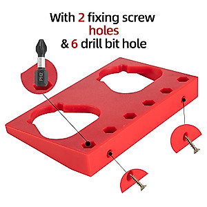 Crtbelfy 3 Pack Holder for Milwaukee Mounts/Hanger/Dock Holder Fit for 48-11-2401 48-11-2402 48-11-2410 48-11-2411 48-11-2420