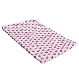 Trade Star Indian Ethnic 100% Cotton Running 3 Yard Hand Block Print Natural Fabric for Dressmaking, Sewing, Crafting Handmade Fabric by The Yard (Pattern 12)