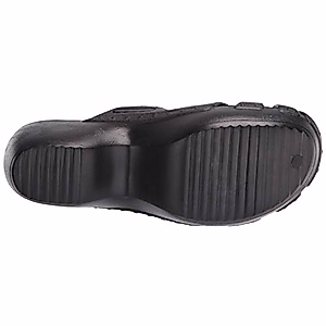 Dr. Scholl's Shoes Women's Dance On Clog, Black Snake, 8