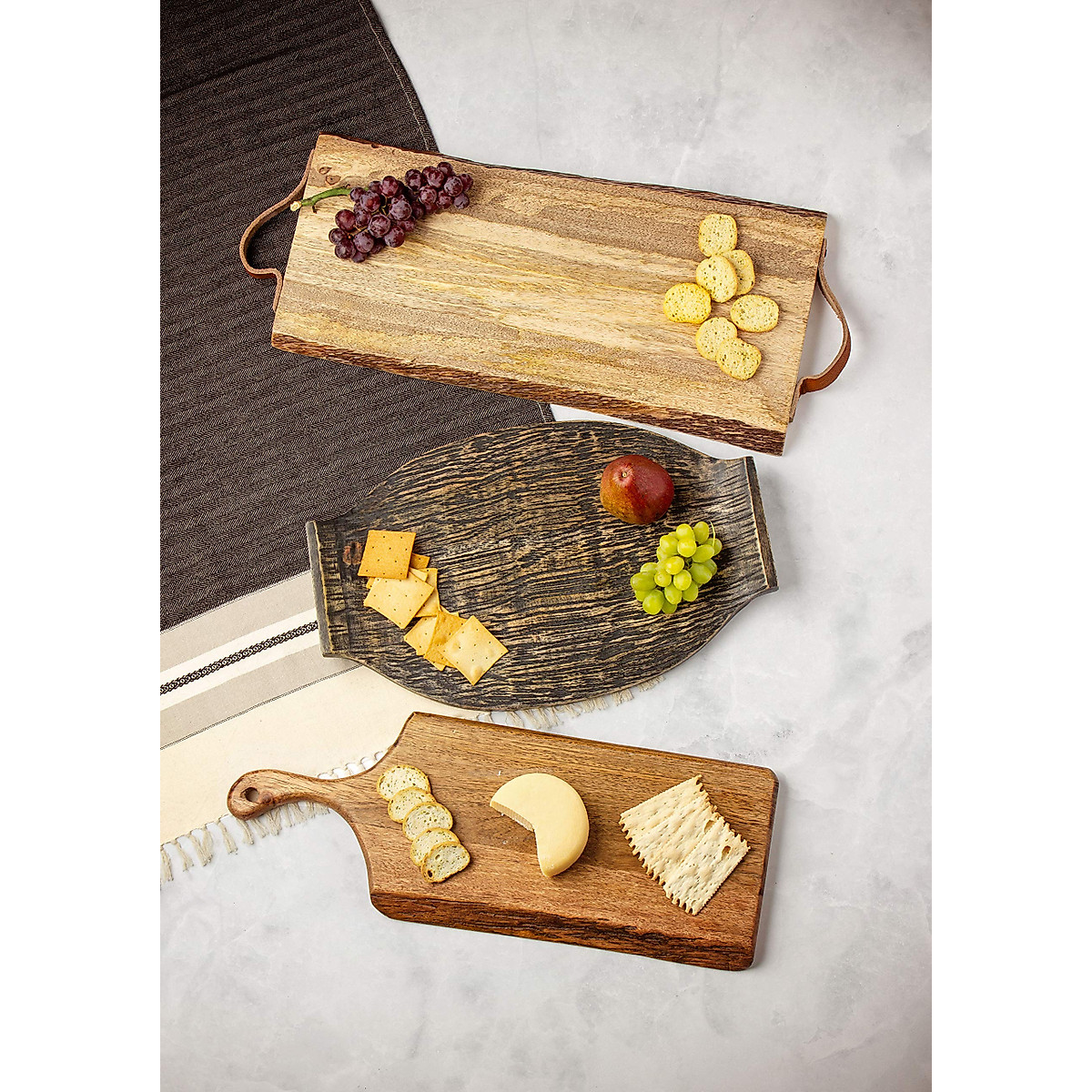 Karma Gifts LIVE EDGE CHARCUTERIE BOARD, one size (KA6003)