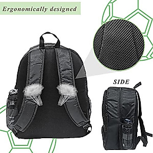 Rudmox Soccer Ball Bag-Backpack for Basketball,Volleyball with Cleat Shoes and Ball Compartment for Sports Team,Trainning