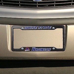 Boise State Broncos Plastic License Plate Frame