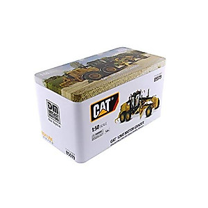Diecast Masters 1:50 Caterpillar 12M3 Motor Grader | High Line Series Cat Trucks & Construction Equipment | 1:50 Scale Model Diecast Collectible | Diecast Masters Model 85519
