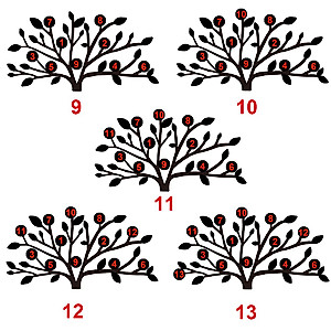 Getname Necklace Personalized 1-20 Birthstone Family Tree Ring Tree of Life Family Rings for Mom Grandmother - Custom Jewelry Gift for Her Sterling Silver Birthstone Ring Sterling Silver/Brass