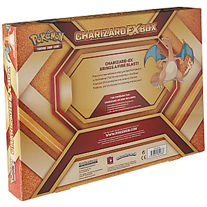 Pokemon Cards POK16CHAREXBX TCG: Charizard-EX Box Fire Blast Card Game, Multicolor