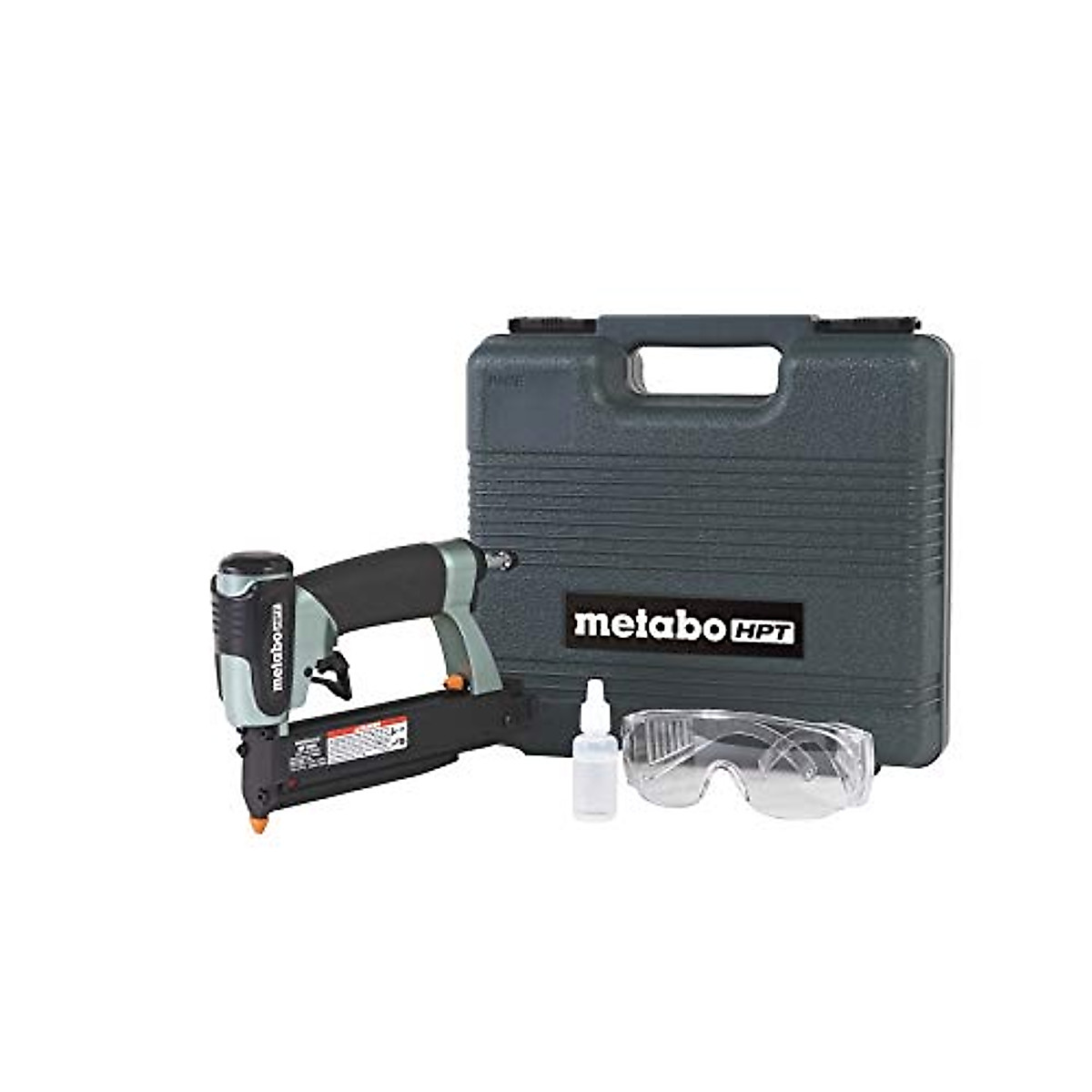 Metabo HPT Pin Nailer Kit | Pro Preferred Brand of Pneumatic Nailers | 23 Gauge | Accept 5/8-Inch to 1-3/8-Inch Pin Nails | Ideal for Cabinets, Paneling, Craft Work, & Picture Frame Assembly | NP35A