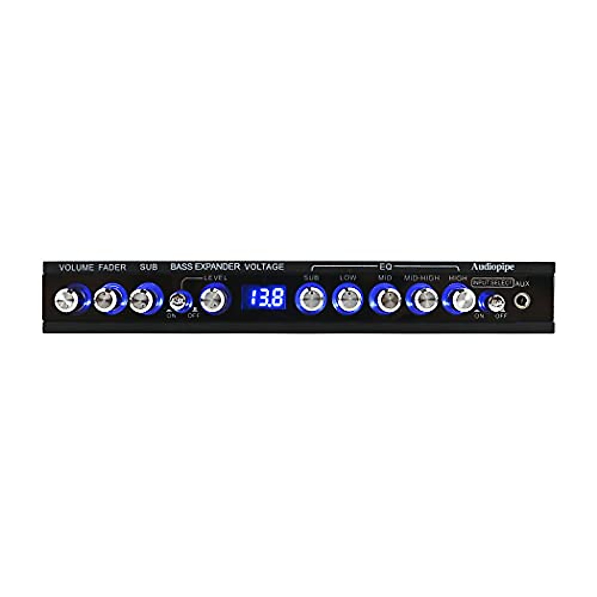 Audiopipe EQ-515DXP - 5 Band Graphic Equalizer with 9 Volt RCA Output (EQ-515DXP - 5 Band Graphic Equalizer with 9 Volt RCA Output)
