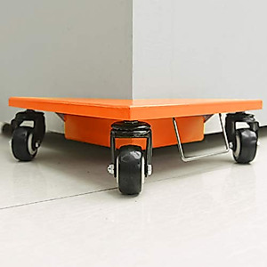 SPACEKEEPER Desk Cabinet Corner Mover Dolly Furniture Dollies Roller with 1380 LB Load Capacity for Furniture Moving Cart (Set of 4)