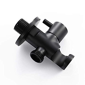 MINJING Bidet Stainless Steel Bathroom Shower Head Kit Accessory - Black Bidet Set Bathroom Toilet Spray Gun Brass Bidet Showerheads