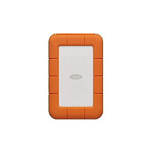 LaCie 2TB Rugged Thunderbolt USB-C External Hard Drive, Orange