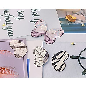 Butterfly Bookmarks Penta Angel 16Pcs Cute Foldable Butterfly Page Book Marker Clip for Student Teachers Reading School Home Office Supplies (Butterfly)