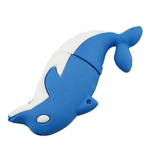 4GB Dolphin Shape USB Flash Drives Pen Drive Memoria Flash Stick PenDrives USB Flash Disk Thumb Drive U Disk USB Drive USB (Blue)