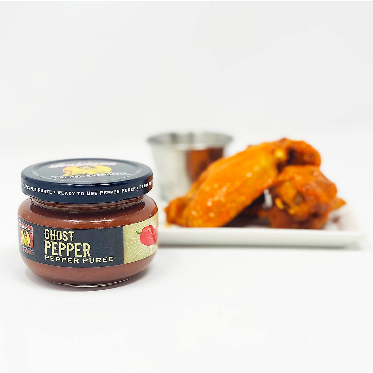 Louisiana Pepper Exchange – Fresh Pepper Replacement (Ghost Pepper Puree) 2 Pk