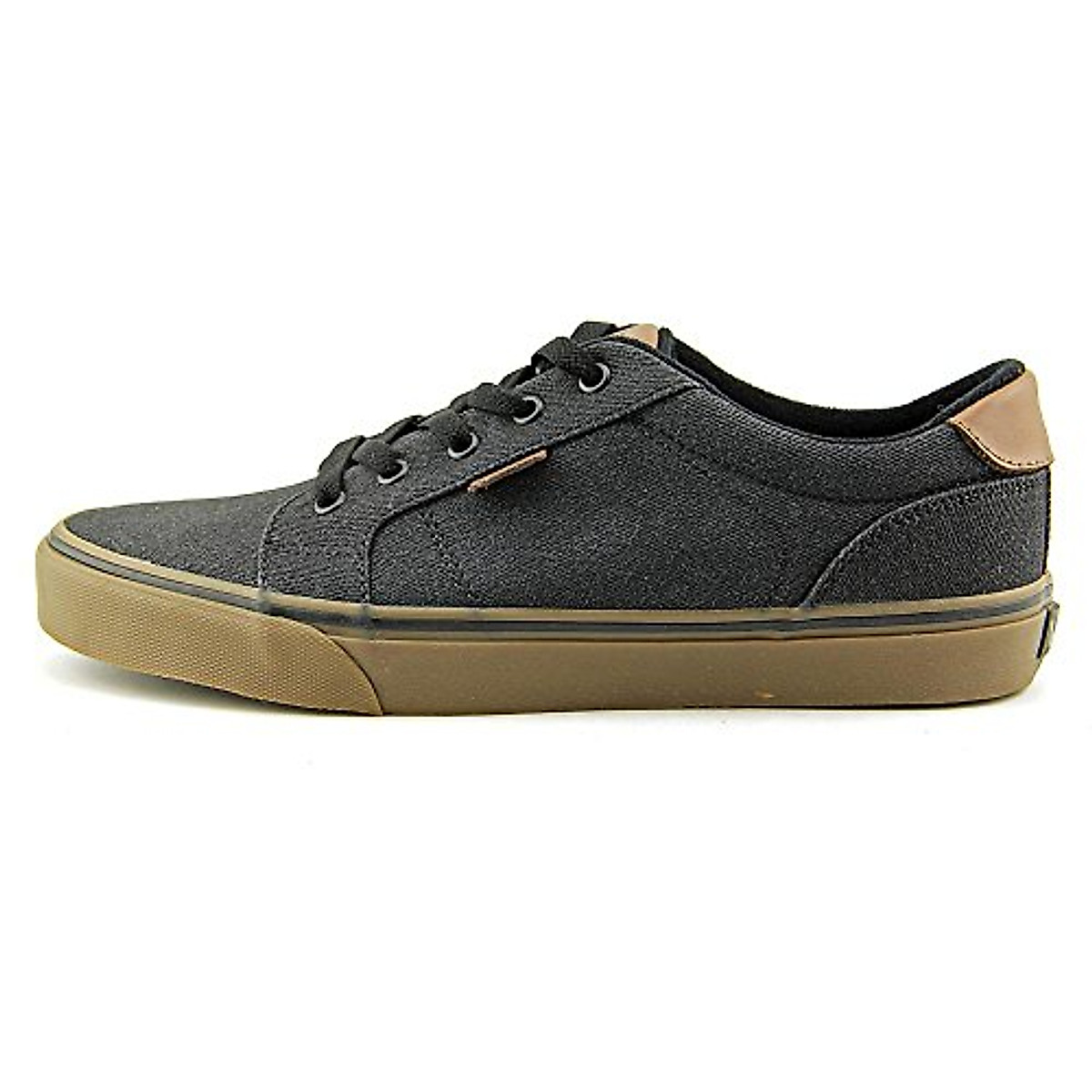 Vans Bishop Men's Shoes Waxed Denim Black Gum, 13 US Men