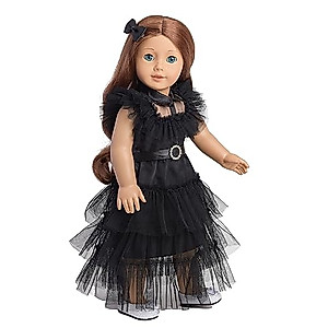 Sweet Dolly 18 Inch Doll Clothes Black Party Dress Costume Doll Accessories for 18 Inch Dolls (Doll NOT Included)