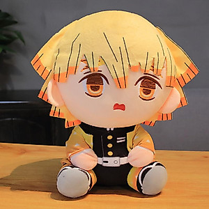 BGVEI Nezuko Plush Toy Anime Slayer Cartoon Soft Stuffed Animal Plushies Soft Doll Home Decor Pillow Birthday Gift for Kids - 8.2inch